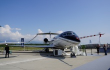 Gulfstream G800 at EBACE 2023 HD photo - ASDS Media Bank